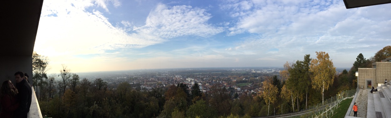 Blick von der Turmberg Terrasse - Panorama Bilder von Thomas Schäfer